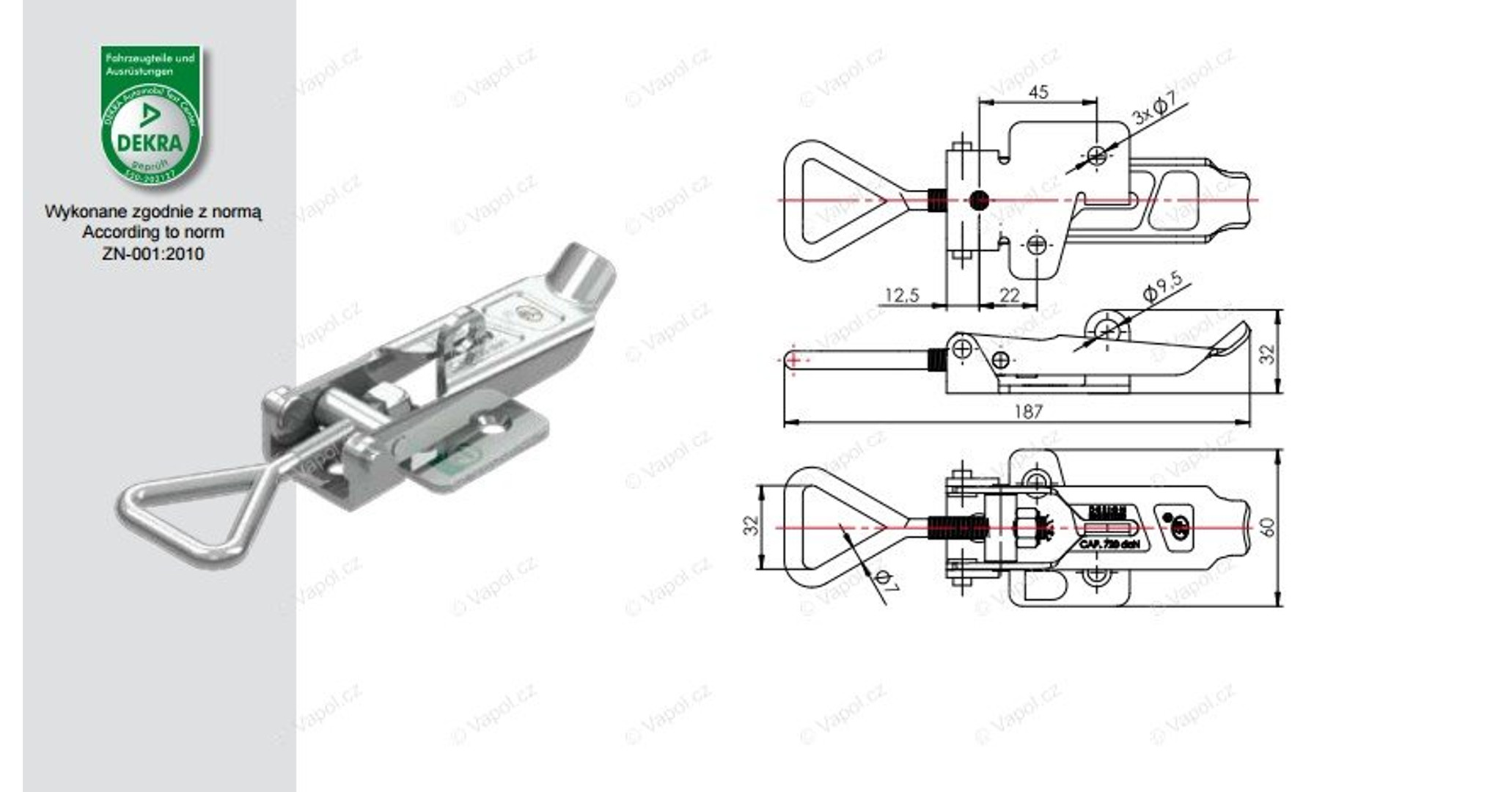 Békazár ZB-11 - Ajtózárak